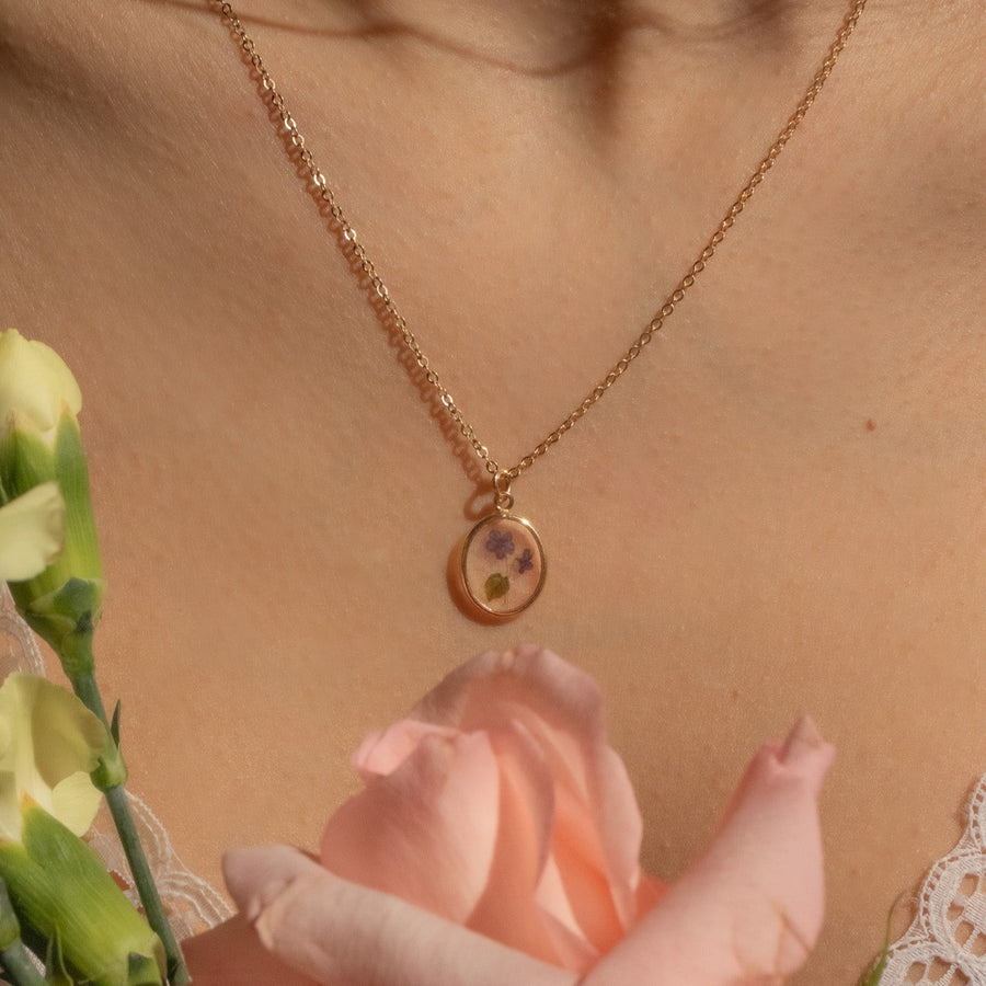 Bloom Birth Flower Necklace – Emery & Opal